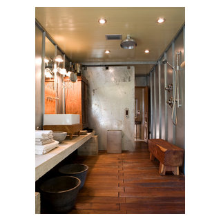 David Peese House - Industrial - Bathroom - Austin - by Mell Lawrence ...