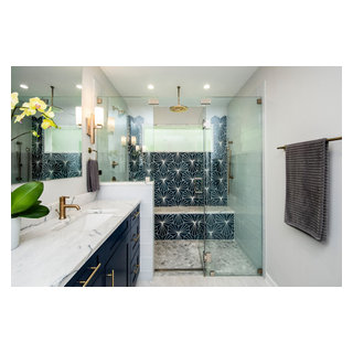 Disney Streets Dynamic Master Suite - Transitional - Bathroom - Dallas ...