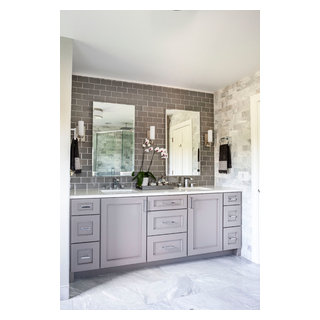 Double Vanity Master Bath - Transitional - Bathroom - Chicago - by ...
