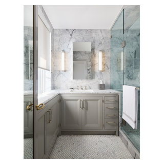 Drake Tower Apartment - Traditional - Bathroom - Chicago - by Howells ...