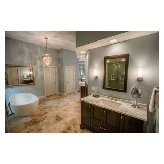 Eisenhower Transitional Master Bathroom Remodel - Classique Chic ...