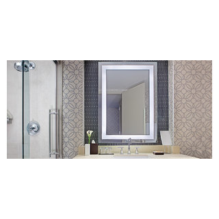 Electric Mirror Bathroom Design - Transitional - Bathroom - Denver - by ...