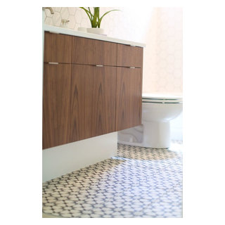 Estrella Pattern - Farmhouse - Bathroom - Minneapolis - by Riad Tile ...
