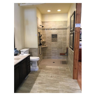 Euro Style Zero Threshold Shower - Contemporary - Bathroom - Denver ...