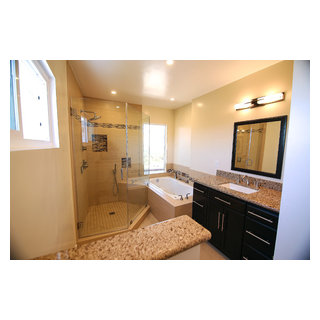 Everlasting bathroom design in L.A Residence - Classique Chic - Salle ...