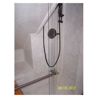 Faust Shower under stairs - Traditional - Bathroom - Other - by Clear ...