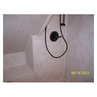 Faust Shower under stairs - Traditional - Bathroom - Other - by Clear ...