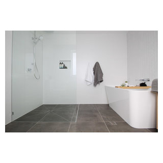 Fixed Panel Shower Screen - Modern - Badezimmer - Brisbane - von ...