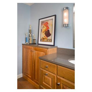 For a Little KU Fan - Traditional - Bathroom - Kansas City - by Orion ...