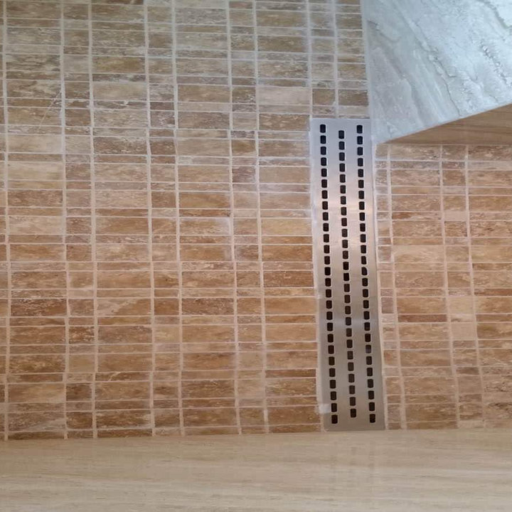 Natural Stone Walk In Shower - Photos & Ideas | Houzz