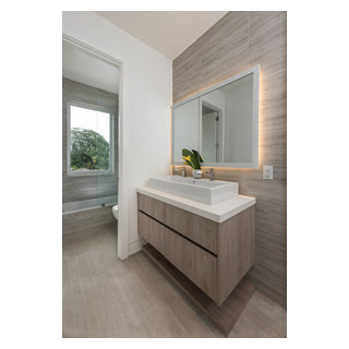 Gallery - Contemporary - Bathroom - Miami - by Janet Patterson Interior ...