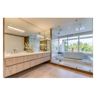 Gallery - Contemporary - Bathroom - Miami - by Janet Patterson Interior ...