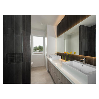 Gallery - Contemporary - Bathroom - Miami - by Janet Patterson Interior ...