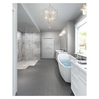Gilbert Custom Home Renderings - Transitional - Bathroom - Phoenix - by AFT Construction | Houzz