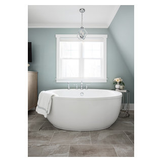 Grand Master Bathroom - Transitional - Bathroom - by Esslinger Design ...