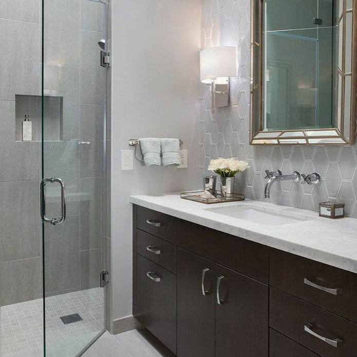 75 Small Modern Bathroom Ideas You'll Love - March, 2022 | Houzz