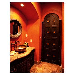 Hacienda 2003 in Lakeway Texas - Mediterranean - Bathroom - Austin - by ...