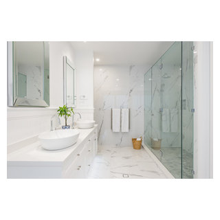 Hamptons Interior - Beach Style - Bathroom - Gold Coast - Tweed - by ...