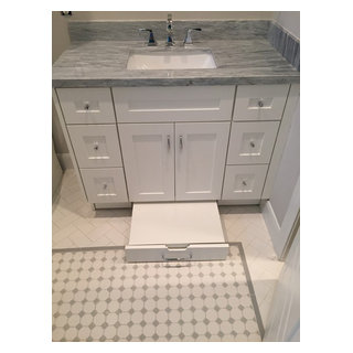 Hidden Step Stool - Transitional - Bathroom - Austin - by User | Houzz
