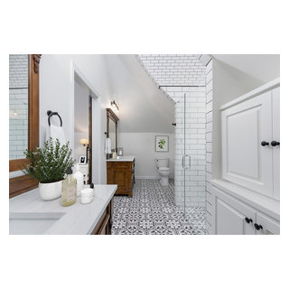 Highland Village Attic Conversion/Remodel - Transitional - Bathroom ...