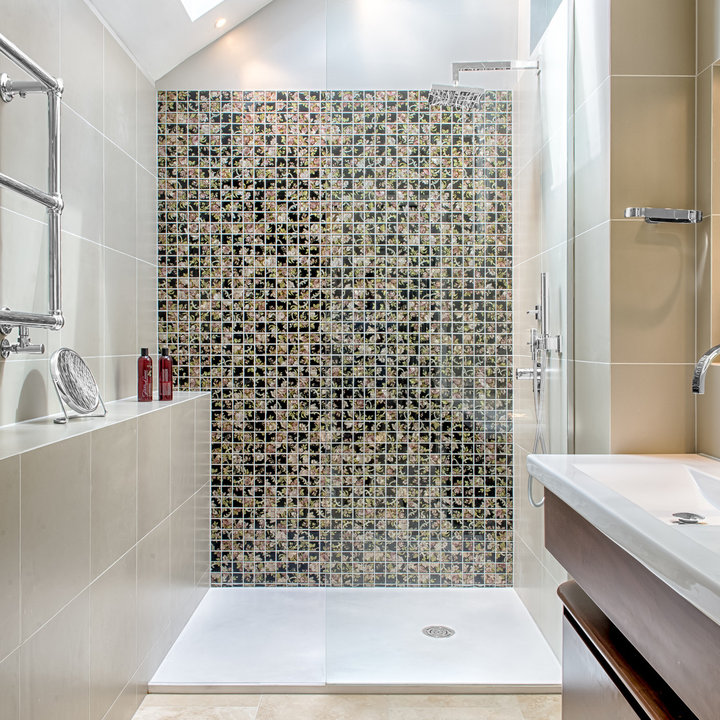 Geflieste Dusche Wohnideen Ideen & Bilder | Houzz