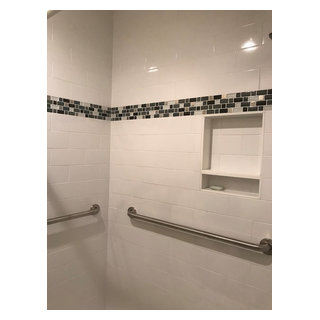 Hummer Tub/Shower Conversion into Walk-in Shower - Contemporary ...