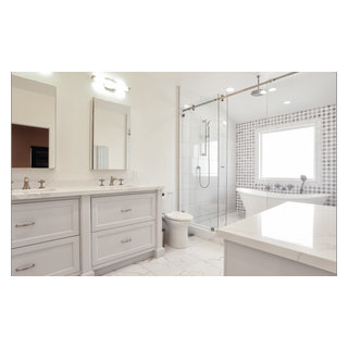 Huntington Beach Addition & Remodel - Master Bath - Farmhouse ...