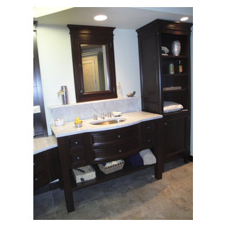 inset vanity - Transitional - Bathroom - Orange County - by The Kitchen ...