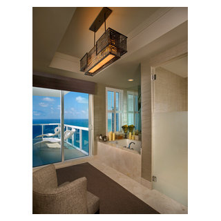 Interiors by Steven G Master-bath.jpg - Contemporary - Bathroom - Miami ...
