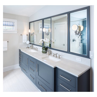 Interlake Walk Master Bathroom - Beach Style - Bathroom - Grand Rapids ...
