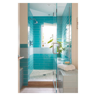 Island house - Beach Style - Bathroom - Boston - by Aline Architecture ...