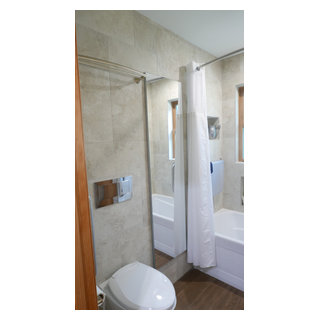 Kenbrook Bathroom/Hallway Renovation - Contemporary - Bathroom - Other ...