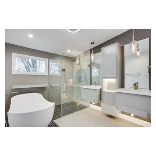 Kevin Bathroom - Modern - Bathroom - DC Metro - by EA Home Design | Houzz