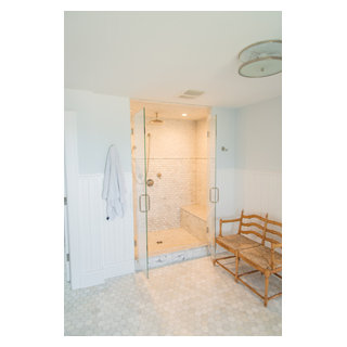 Lake Michigan Beach Home Master Bathroom - Craftsman - Bathroom ...