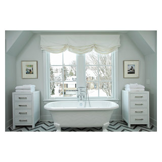 Lake View Luxury Home - Transitional - Bathroom - Minneapolis - by ...