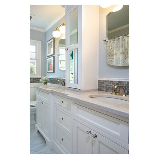 Lansdowne Road Hall Bath - Transitional - Bathroom - Charlotte - by ...