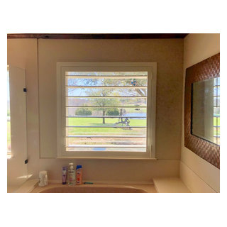 Large Louver Spacing...5 inch - Craftsman - Bathroom - Dallas - by The ...