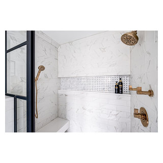 Large Shower Niche - Modern - Bathroom - Newark - by KraftMaster ...