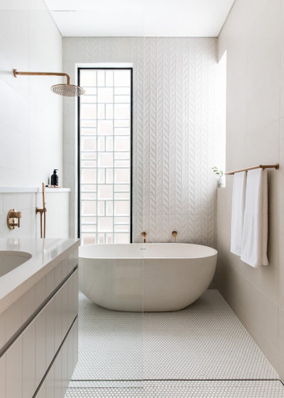 24 Ideas for Textured Bathroom Wall Tiles