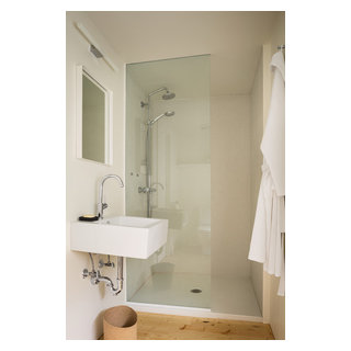 Little House on a Ferry - Rustic - Bathroom - Portland Maine - by GO ...