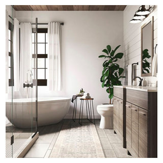 Lowe's Home Remodeling Inspiration Bathrooms - Farmhouse - Bathroom ...