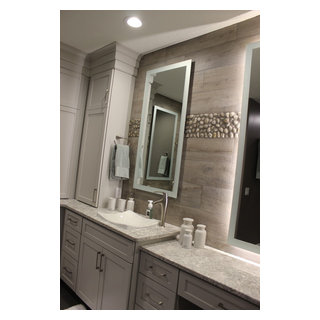 Lower Level Remodel With Home Bar, Spa-like Suite, Craft Room , and ...