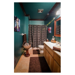 Lux Home - Eclectic - Bathroom - Minneapolis - by Sarah Bernardy Design ...
