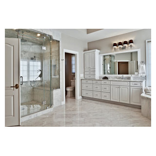 Luxury Spa Master Bath Remodel in Virginia - Contemporary - Bathroom ...