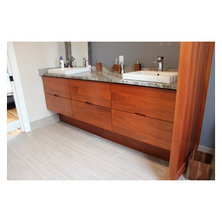 Mahogany Vanity - Contemporary - Bathroom - Other - by My Kitchen ...