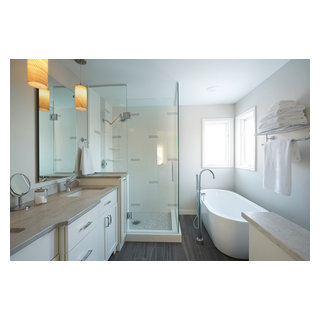 Maple Grove Bathroom - コンテンポラリー - 浴室 - ミネアポリス - Neighborhood Building ...