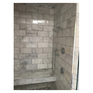 Marble Steam Shower - Méditerranéen - Salle de Bain - Atlanta - par ...