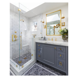 Marin County Shingle Style. - Traditional - Bathroom - San Francisco ...