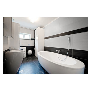 Marvelously Modern Tile - Modern - Bathroom - Philadelphia - by Arley ...