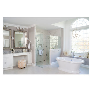 Mary & Rob's master bathroom - Transitional - Bathroom - Chicago - by ...